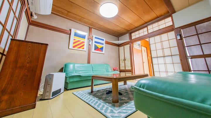 冬はスキー！夏はビーチ！上越の別荘、青い海の家 - Joetsu