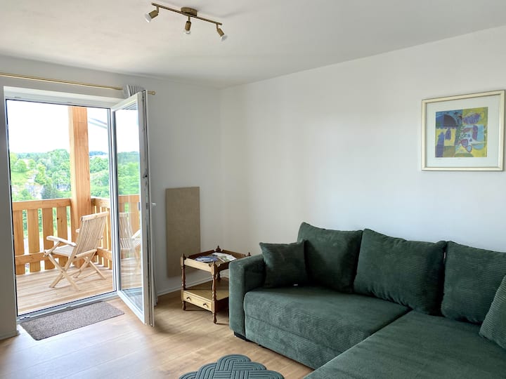 Panorama-ferienwohnung Mit Spektakulärer Aussicht - Pottenstein