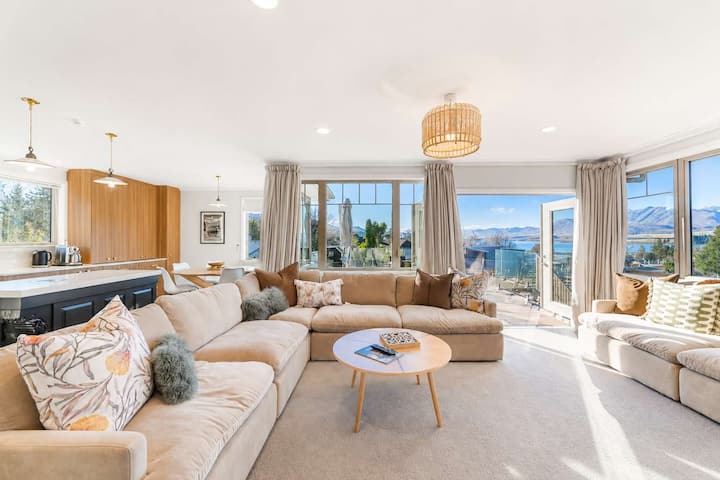 The Horizon | Lake Tekapo Views | 3br + Bbq - Lake Tekapo