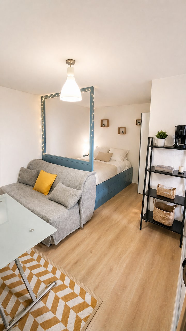 L'échappée Des Minimes - Studio Rénové & Terrasse - La Rochelle