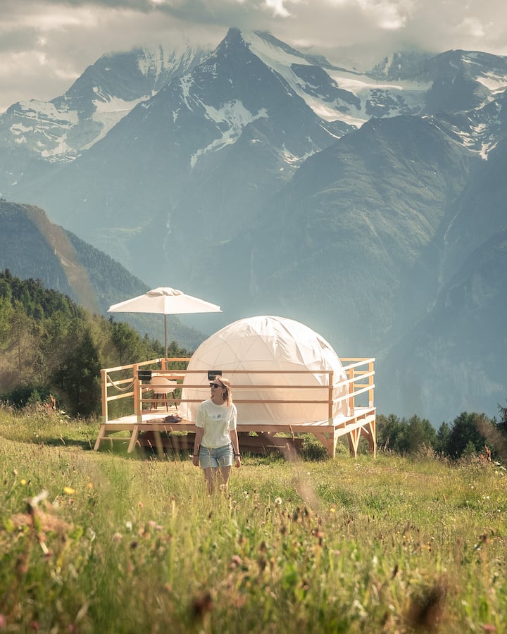 Alpine Bubble Suite: Matterhorn View & Spa - Sankt Niklaus