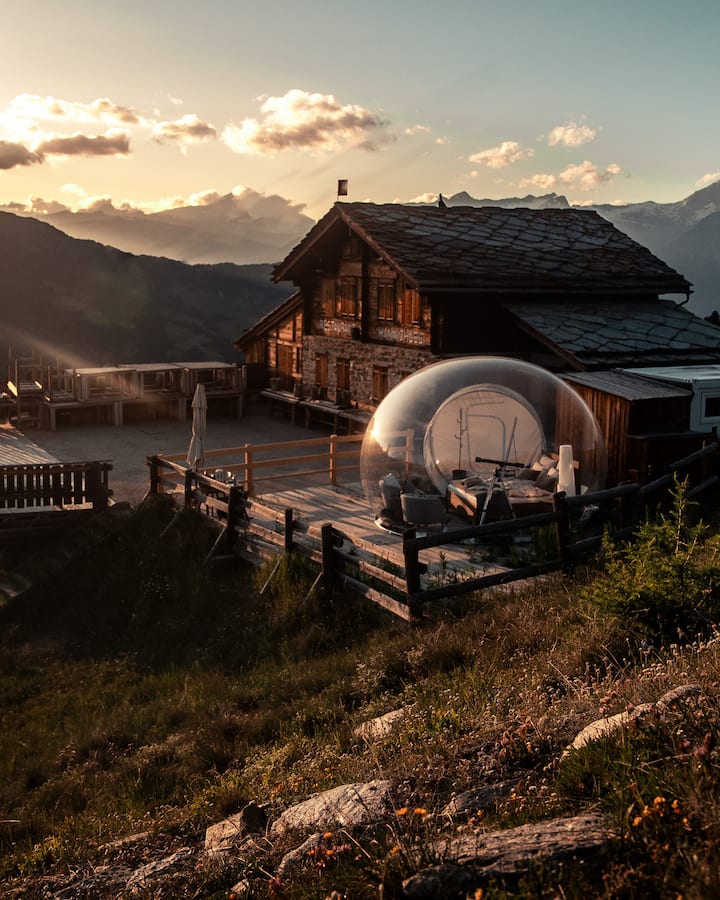 Bubble-suite: Matterhorn View & Spa Included - Visperterminen