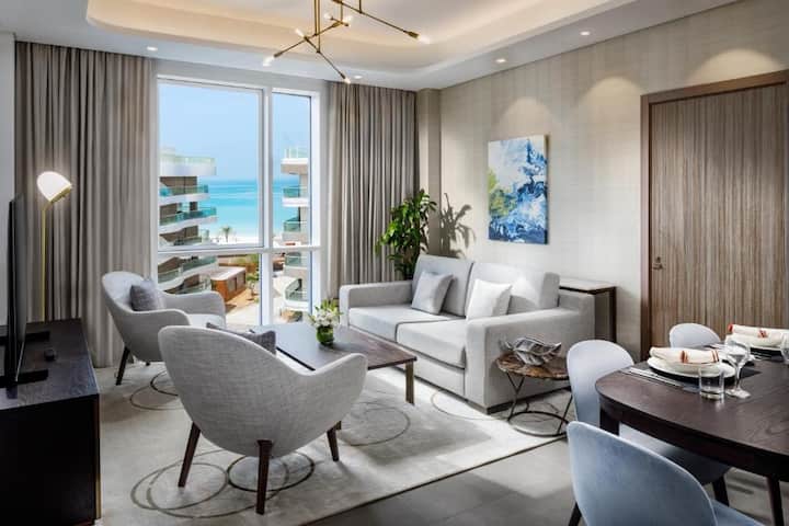 Sea View|b-fast|luxury Two Bedroom In Saadiyat - Abu Dhabi