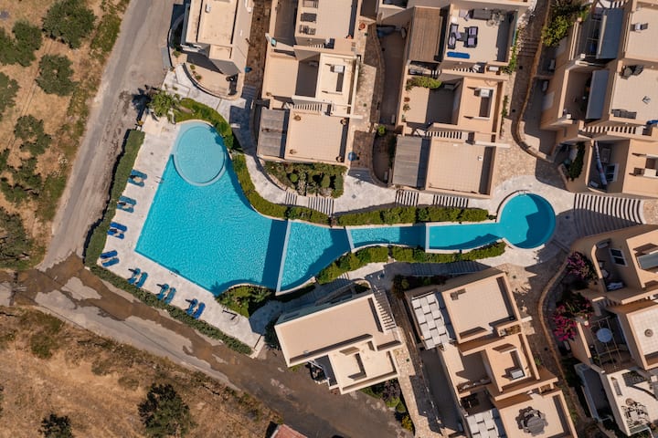 [New] Pp 4/70, 2-bedroom Apt. & Common Pool - Plakias