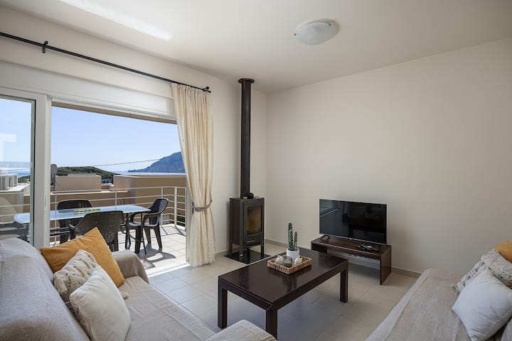 [New] Pp 4/70, 2-bedroom Apt. & Common Pool - Plakias