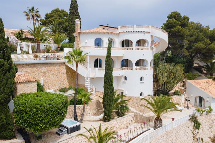 Luxe Villa Met Zeezicht En Zwembad In Jávea - Xàbia