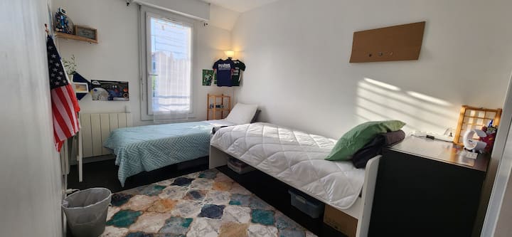 Paris In 10 Mins - Private Room For 2 In Cozy Apt - Deuil-la-Barre
