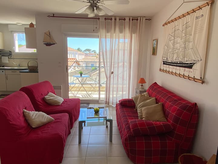 ÉLégant Cocon Pour 2, Proche Du Marché Et Plages - Longeville-sur-Mer