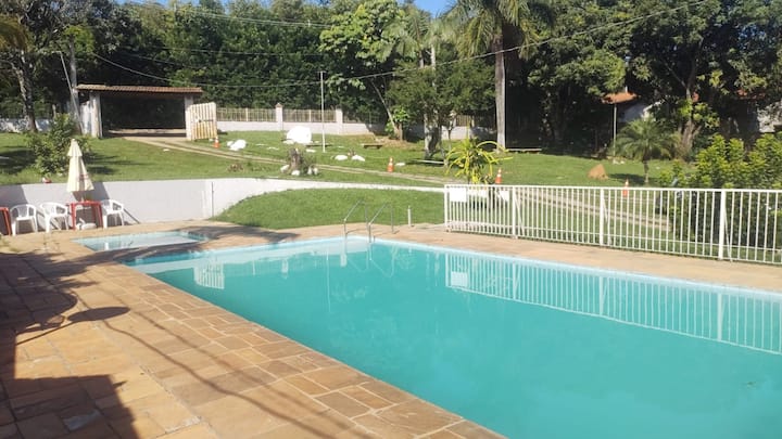 Chácara Com Piscina Adulto E Criança Para Você. - Jaguariúna