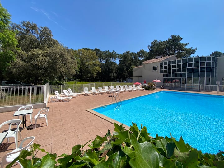 Piscine Partagée Et Accès Direct Plage - Jard-sur-Mer