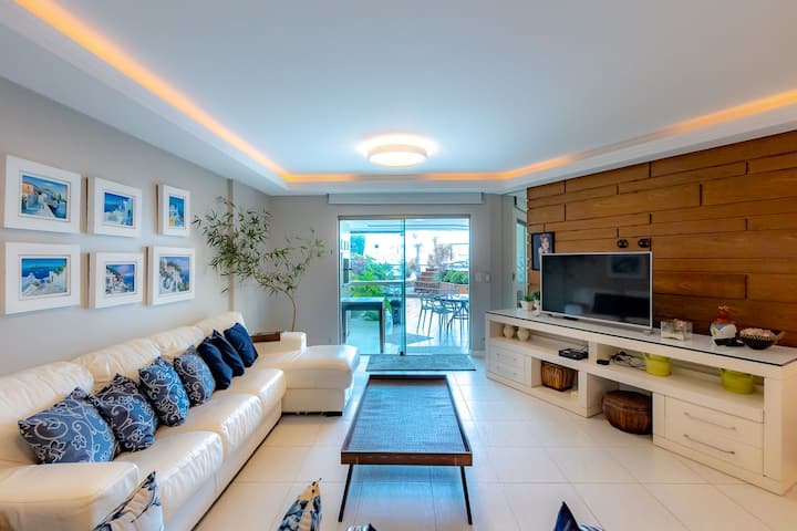 Apto Com Hidro, Piscina, Vista Do Mar E Da Roda Fg - Balneário Camboriú