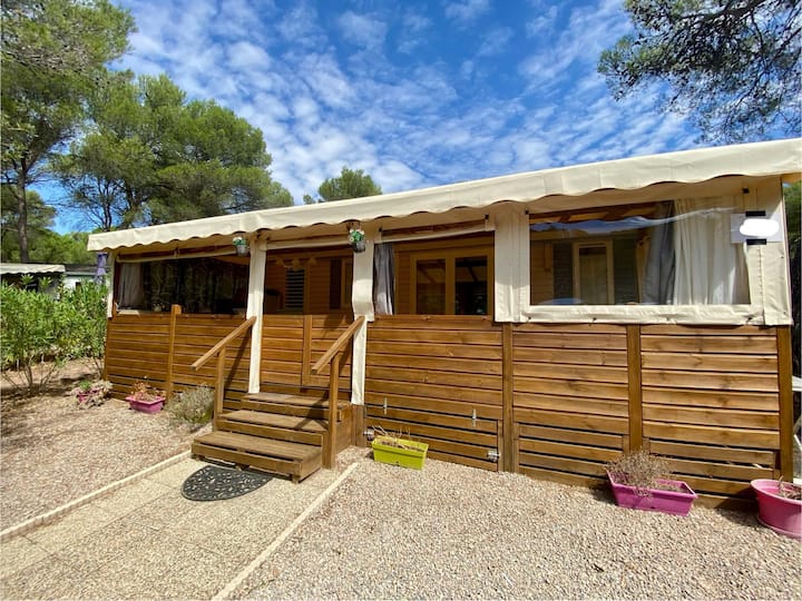 Chalet 6 Pers Camping 5* Piscines Plage à 20mn - French Riviera