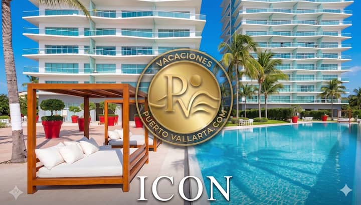 Beachfront Bliss Icon Vallarta, Pool & Beach Club - Mexico