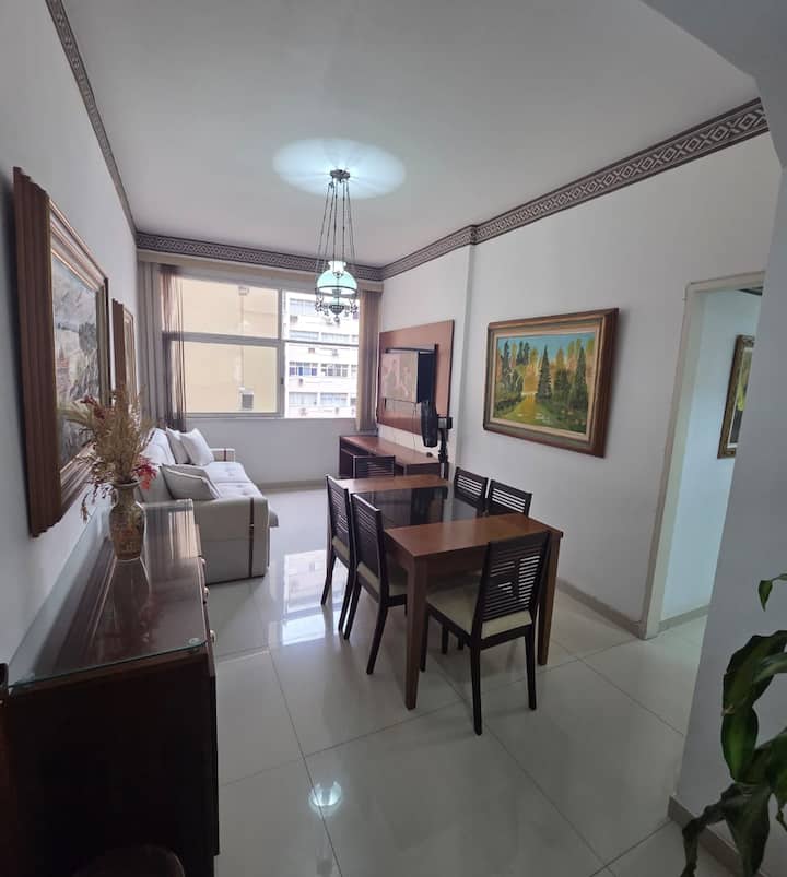 Elegante E Moderno 3 Quartos Em Copacabana - Copacabana