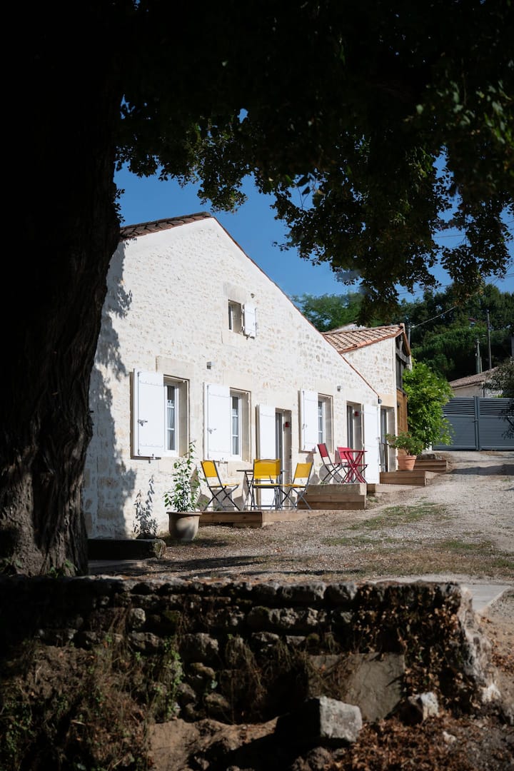 3 Gîtes Mitoyens Convivialité Et Intimité - Saintes