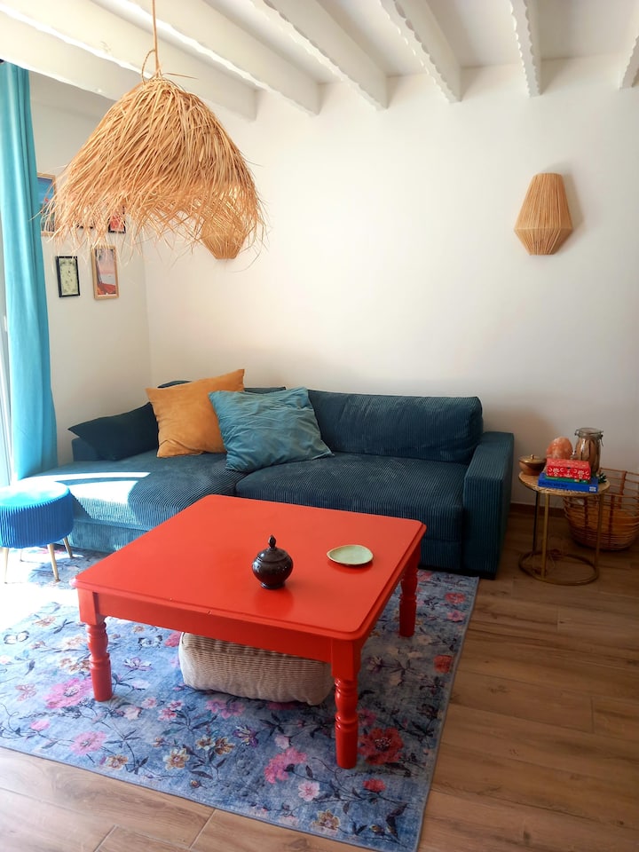 Maison Cosy Et Bohème, Jardin Sud Ouest - Batz-sur-Mer