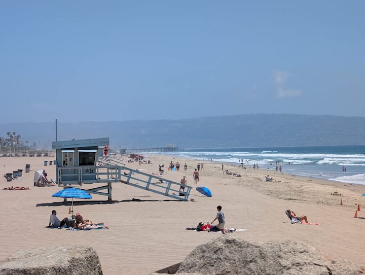 Surf Pad: Renovated, 2 Mins To World-class Waves! - 맨해튼비치
