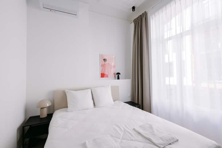 Boutique Stay With Shared Kitchen Without Elevator - Brussels