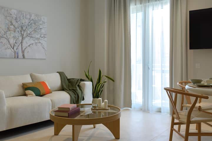 The Charm- Vista - Park View Apartment - Aéroport d'Héraklion Níkos-Kazantzákis (HER)