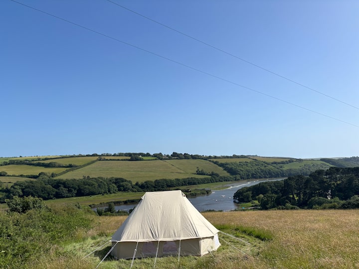 Bell Tent On The Avon Estuary, South Devon - Bigbury-on-Sea