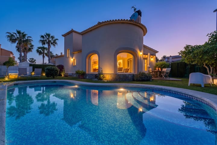 Villa Oliva Nova - Private Pool/ Golf & Met - Oliva