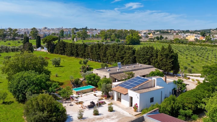 Entière Domaine Rural Avec Piscine, Usage Exclusif - Casarano