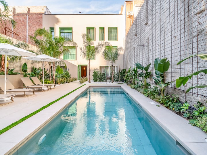 Premium Valesmart Home 2-3 & Pool At Plaza España - Barcelone