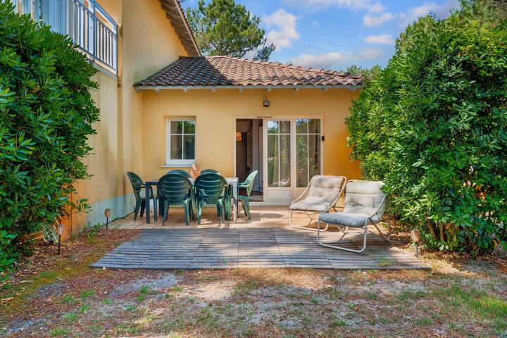 Maison 4 Personnes 2 Chambres Avec Jardin Vue Golf - Lacanau