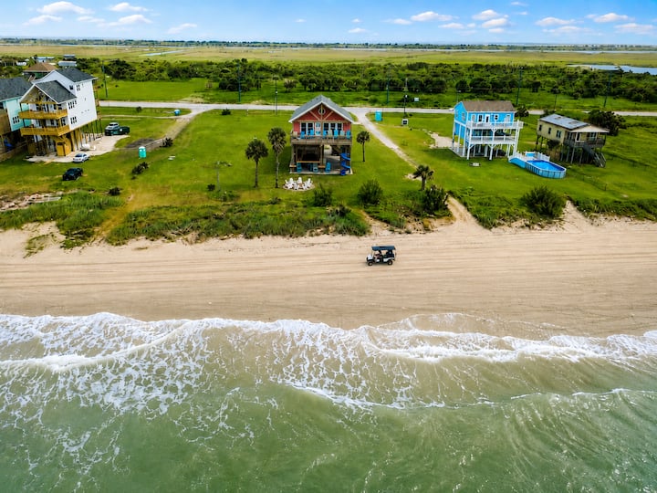 New Beachfront Luxe | Hot Tub, Firepit, Sleeps 14 - United States