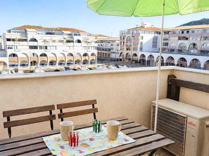 Appartement Climatisé, Vue Marina - 4/5 Pers. - Sète