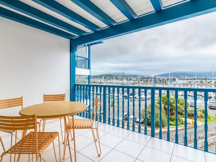 Appartement Charmant Près Du Port - 6 Pers. - Hendaye