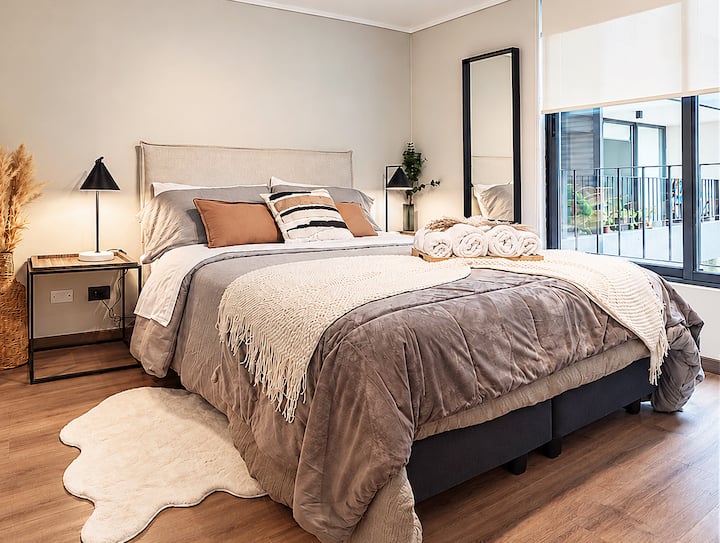 Centre Historique | Appart Premium + Parking + A/c - Santiago (Chile)