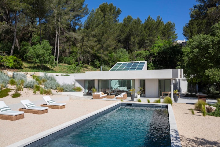 Villa Darchitecte Avec Piscine &Vue Panoramique - Marsella