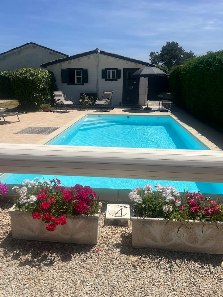 Chalet Entre Pins Et Bassins - Andernos-les-Bains