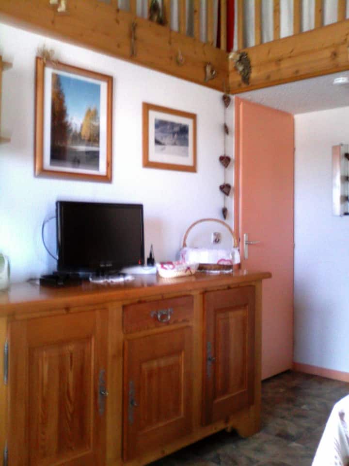 Appartement Esprit Chalet Avec Belle Terrasse - Aussois