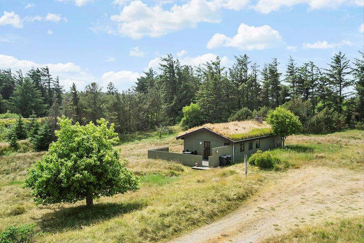 Holiday Home In Coastal Nature With Turf Roof - Løkken