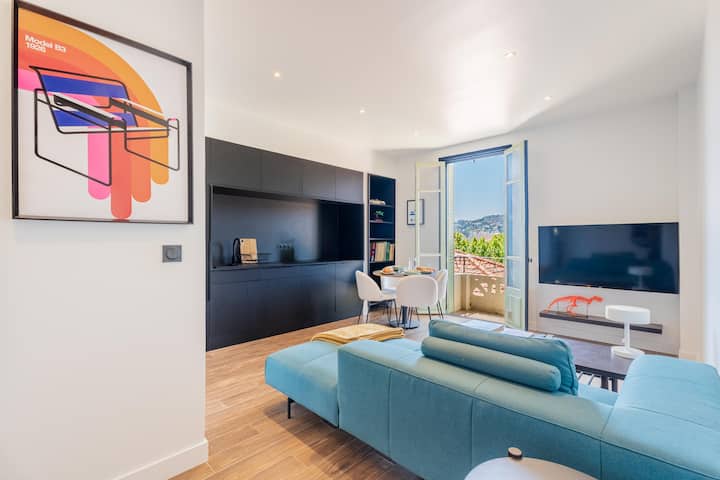 Design Appartement - Cœur De Nice - Plage de la Réserve - Nice
