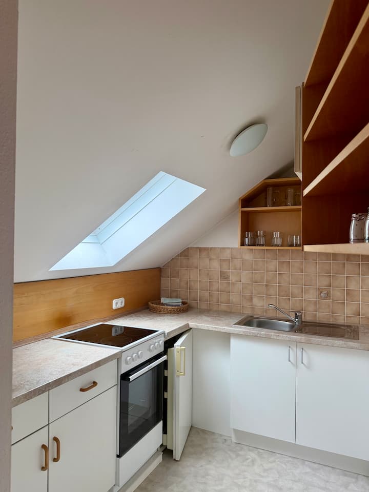 Holz Maisonette Unterm Dach: Kloster, Berge & Ruhe - Kochel am See