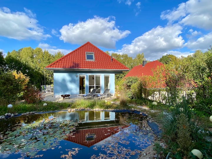 Blaues Haus · Oberhaus Mit Sauna & Garten - Rheinsberg