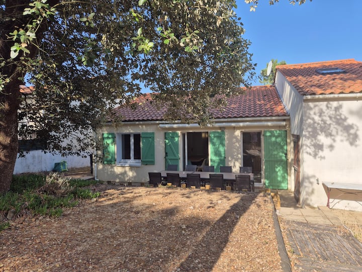 Entre Plage Et Forêt, Maison Rénovée 4 Chambres - Saint-Clément-des-Baleines