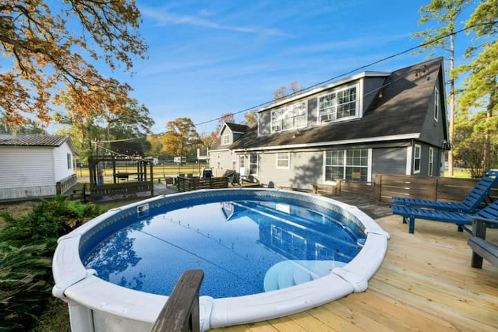 Mo Event-friendly Home W/ Pool & Games In Spring - Houston, TX