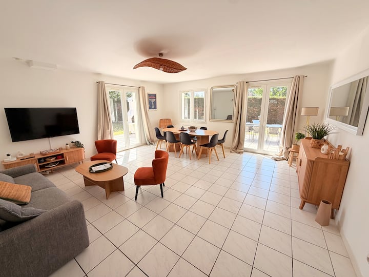 Villa Bassin Arcachon Avec Grand Jardin Au Calme - Gujan-Mestras