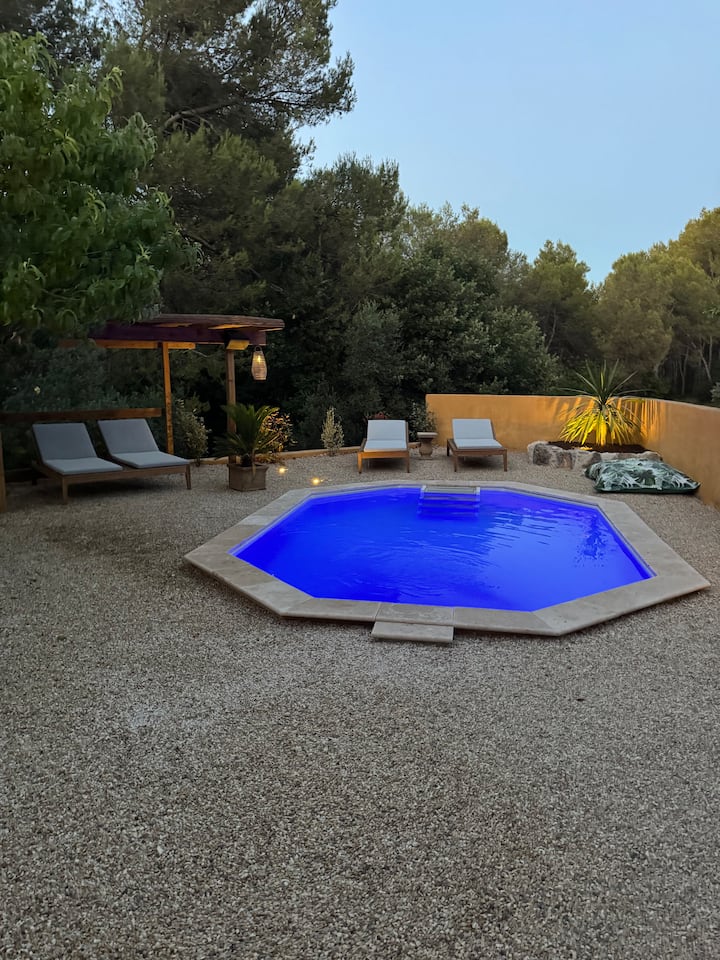 Maison De Campagne Familiale &Piscine & Studio - 普羅旺斯艾克斯