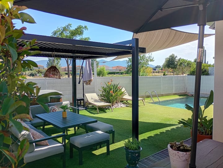 Villa Avec Piscine Et Jacuzzi - Argelès-sur-Mer