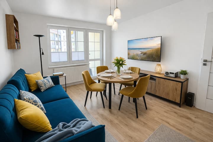 Apartament Dwupokojowy, 200 M Plaża, 150 M Centrum - Krynica Morska