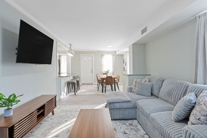 7 Min To Nyc | Stylish New Apartment - New Jersey
