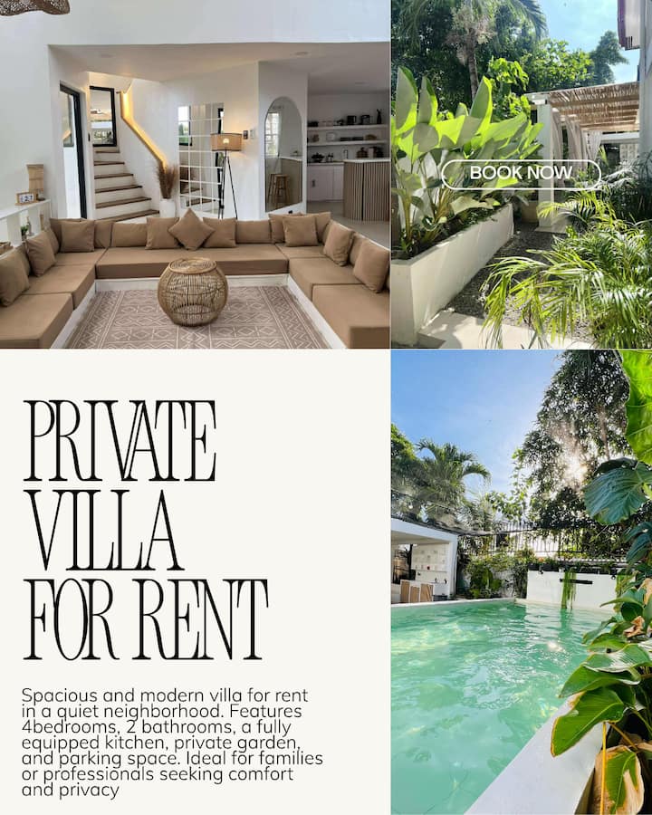 Exclusive Pool Villa Near Beach & Airport - Lapu-Lapu City