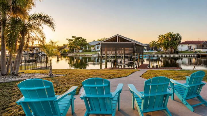 Apollo Beach Waterfront - Boat Slip & Patio - Apollo Beach, FL