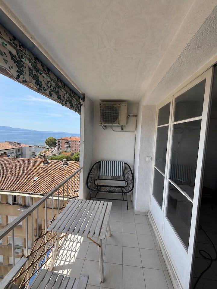 Vue Mer Exceptionnelle - Dernier éTage Et Terrasse - Ajaccio