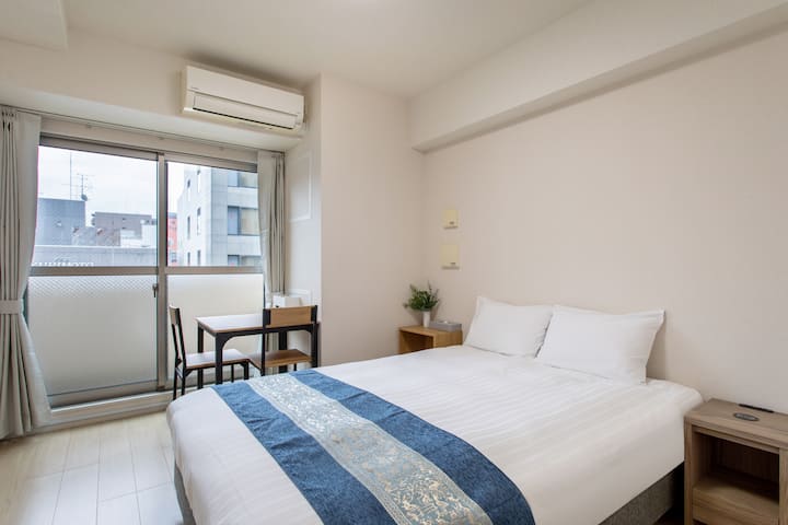 3-min To Sakaisuji-hommachi Sta|2 Guests - Japán